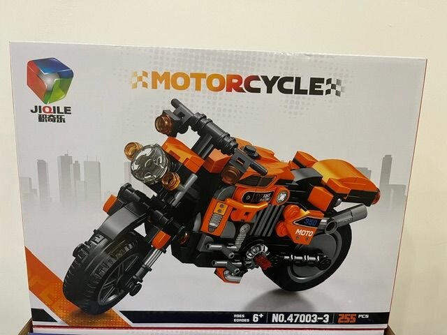 Конструктор Мотоцикл для мальчиков