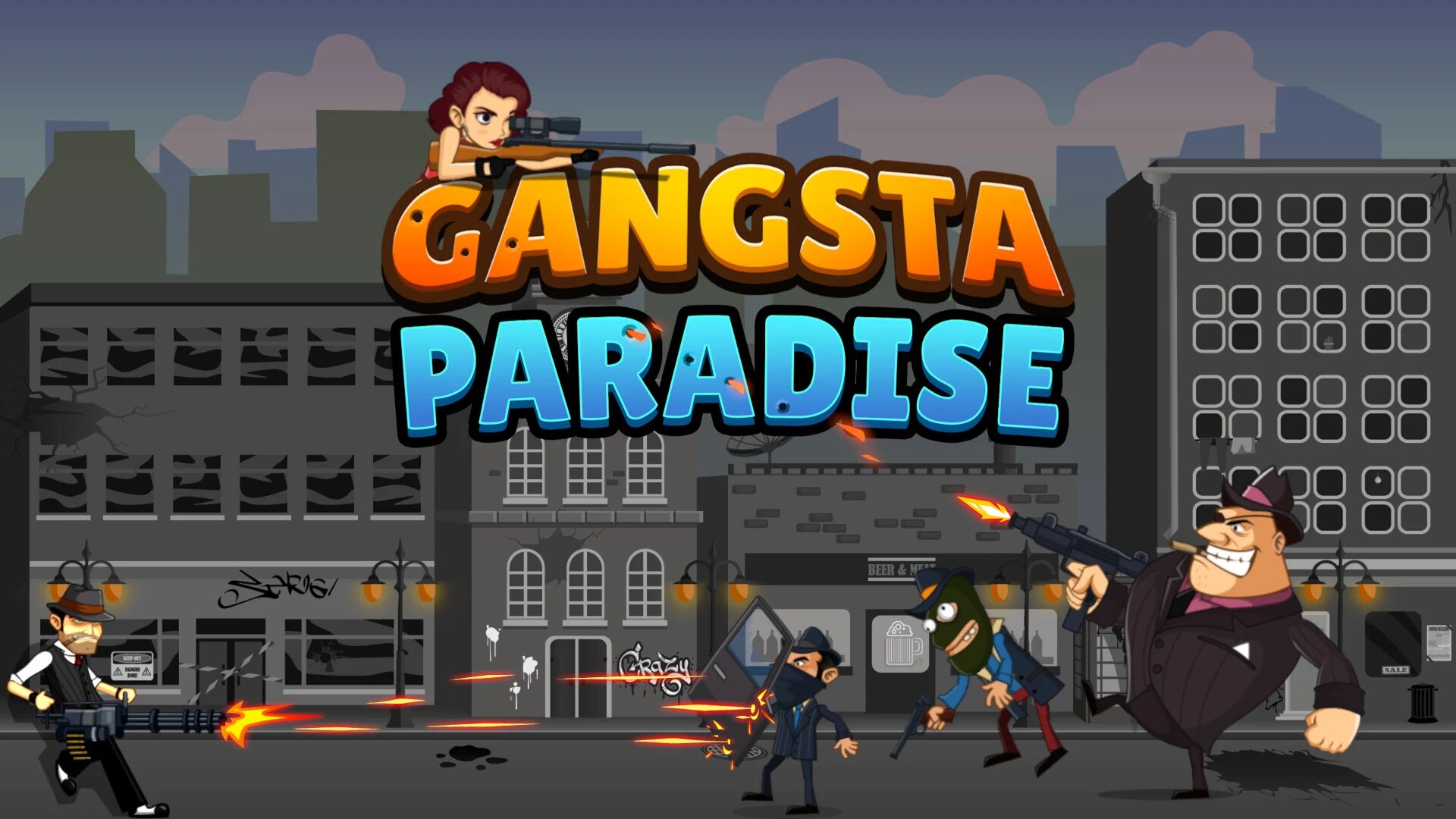 Игра Gangsta Paradise для Nintendo Switch - Цифровая версия, США