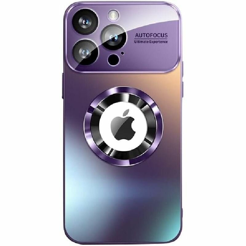 Чехол для iPhone 14 Pro Max (на айфон 14 про макс) / магнит из матового стекла чехол для айфон 14 про макс / чехол iphone 14 pro max