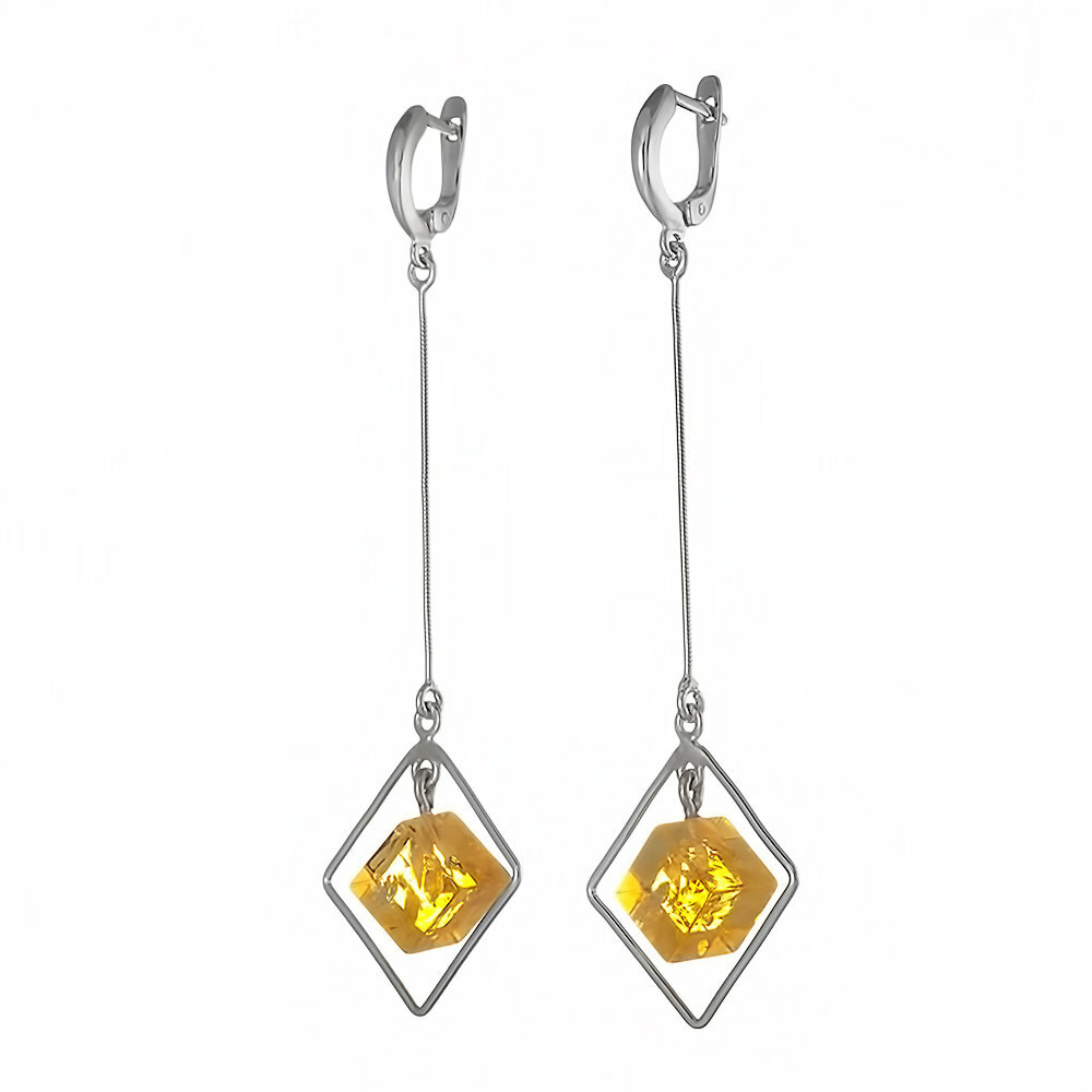 Серьги, серебро, 925 проба