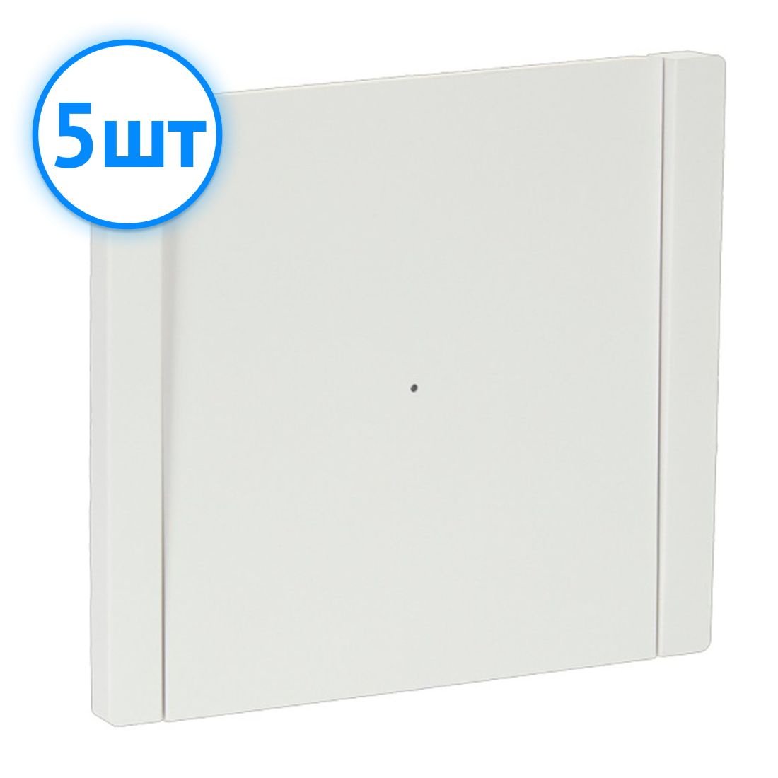 Выключатель IEK FORTE&PIANO одноклавишный с индикацией 10А FP202 белый FP-V10-1-10-1-K01 (комплект из 5шт.)