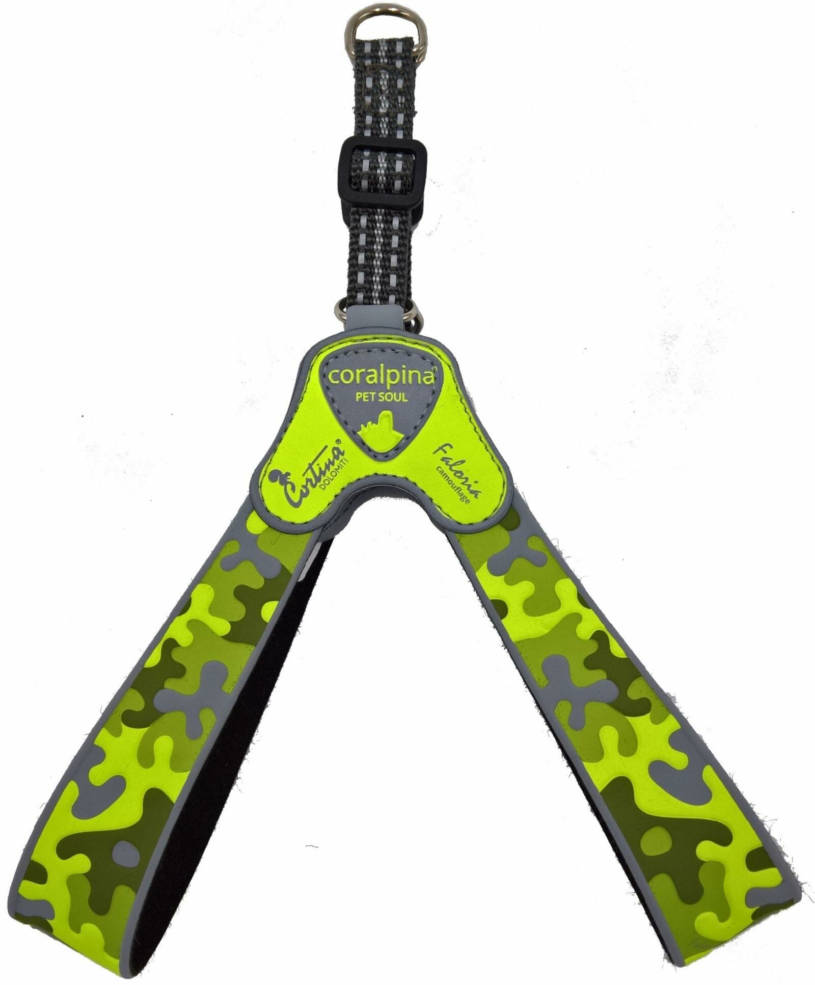 Cortina Суперпрочная шлейка для собак FALORIA, размер 4, зеленая (Италия)
