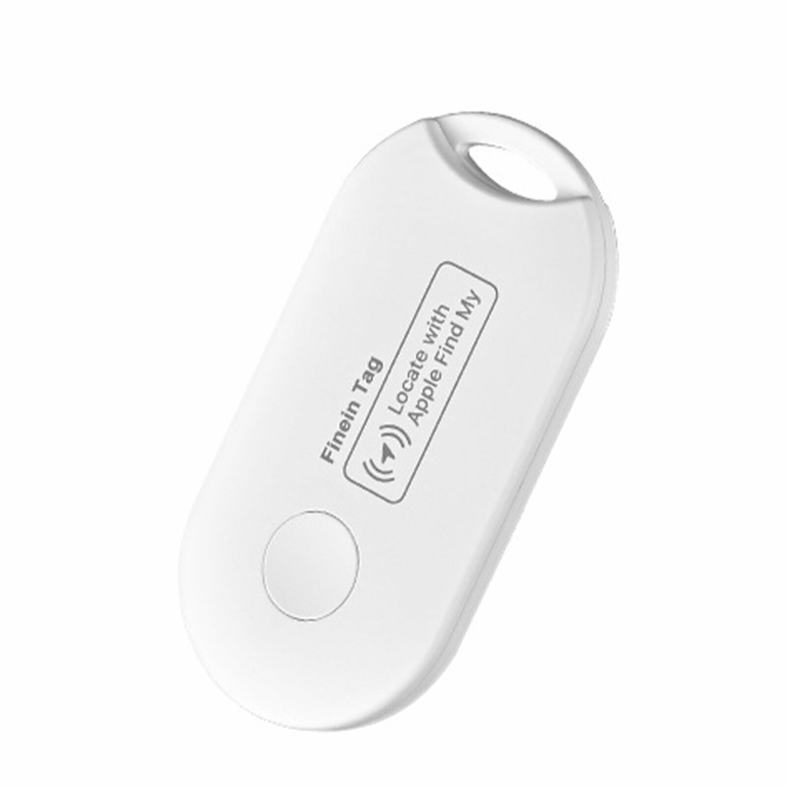 Bluetooth Tracker, Keys Finder and Item Tracker Tags MFI Certification для автомобильных ключей и телефонов сумок и прочего Remote Control Finder Full Global Coverage Phone Finder iOS Compatible Белый, 1-Pack, ABS, Пластик, Bluetooth 5.2, replaceable