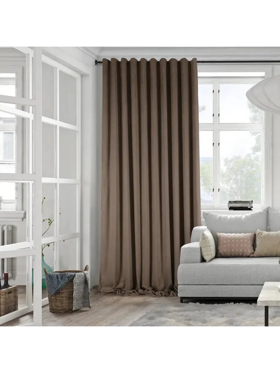 Штора на ленте со скрытыми петлями 200x310 см