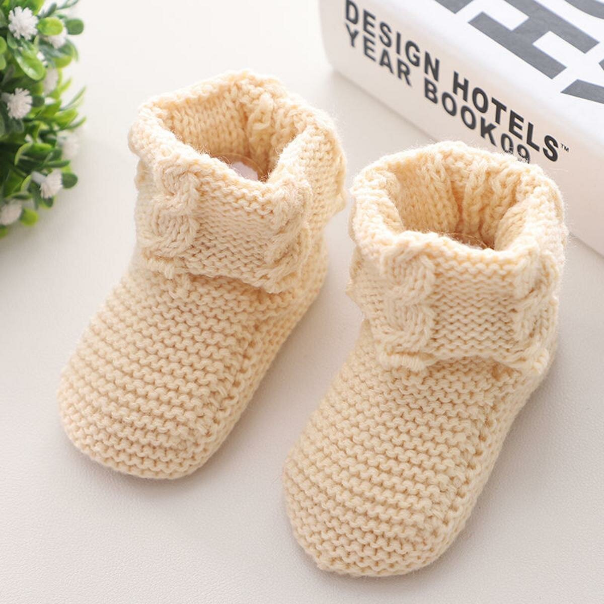 Новые готовые изделия ручной работы тканые осенние и зимние детские шерстяные туфли для новорожденных шерстяные туфли дл