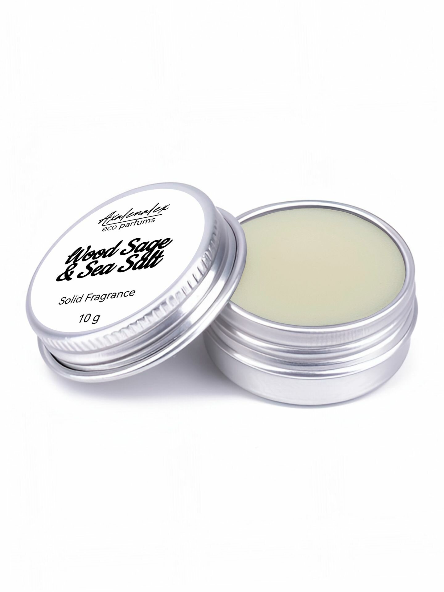 Твердые духи для женщин и мужчин унисекс, аромат Wood Sage & Sea Salt, 10 г