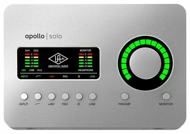 UNIVERSAL AUDIO Аудиоинтерфейc Apollo Solo Heritage Edition