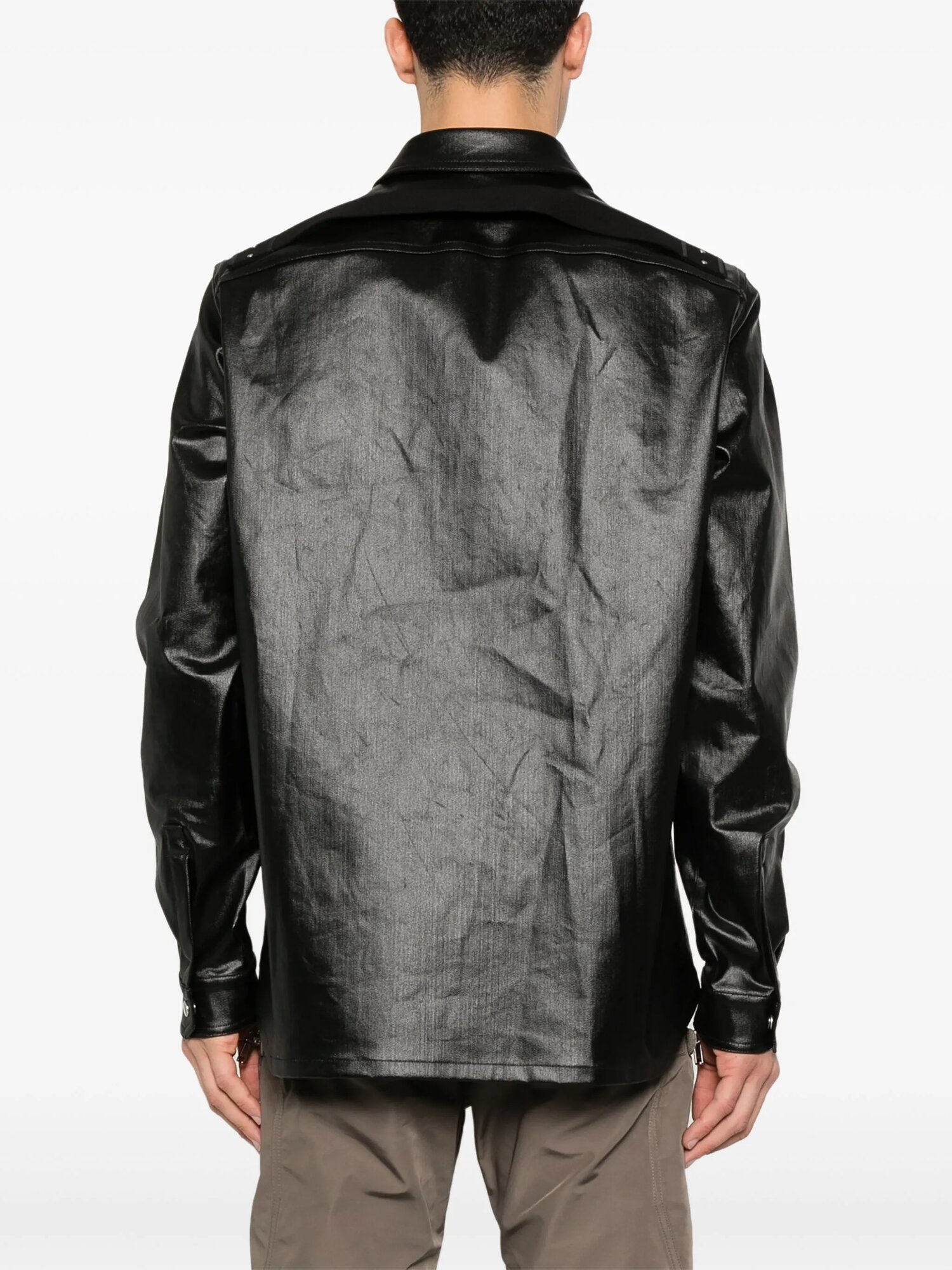 Пальто Rick Owens, размер 48, black / black — фото 1