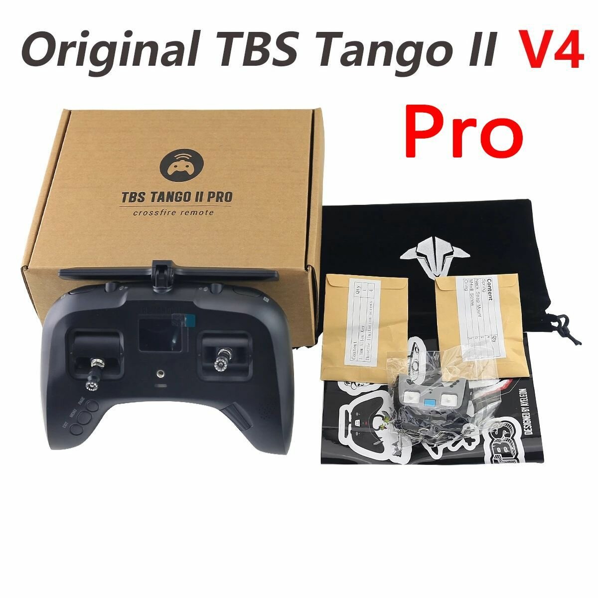 Команда инвентаризации BlackSheep TBS TANGO 2 V4 Pro со встроенной кронштейном полноразмерного датчика Холла RC FPV