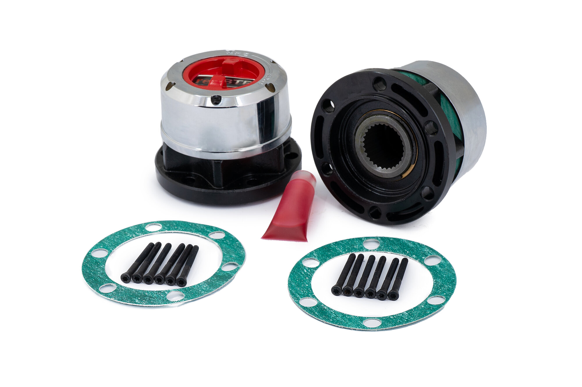 Муфты подключения переднего моста (хабы колесные) Nissan Pathfinder, Navara (усиленные, 2 шт)