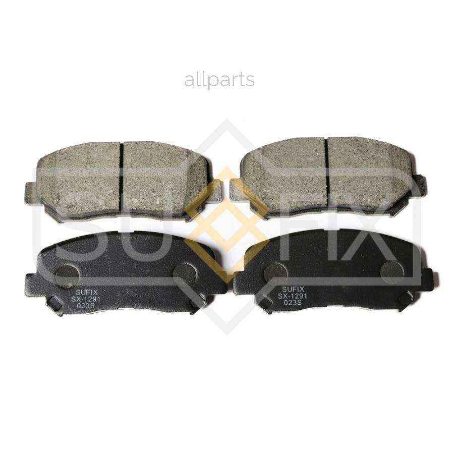 SUFIX SX1291 Колодки тормозные дисковые | перед прав/лев |