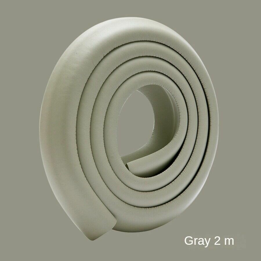 Защитные уголки на мебель для безопасности детей,2 метра силиконовые накладки на стол MOOZ HEALTH