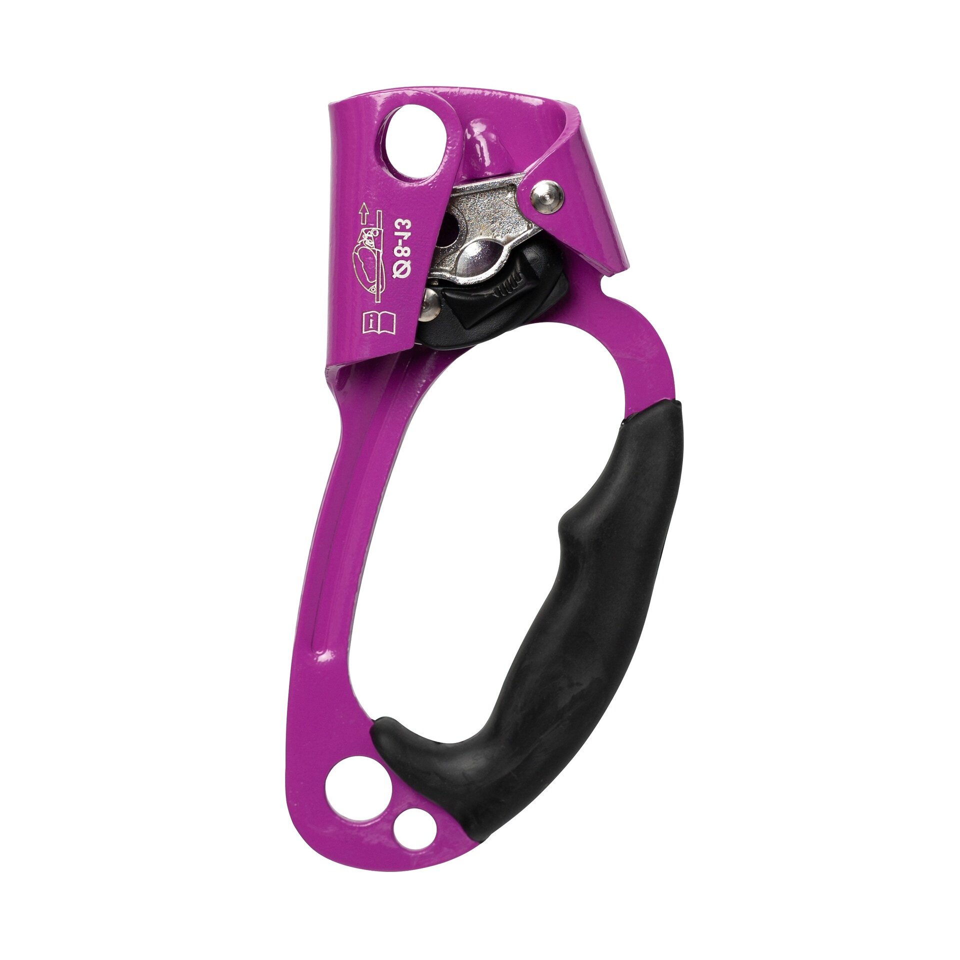 Зажим ручной "Жумар" правый ver 0101. violet