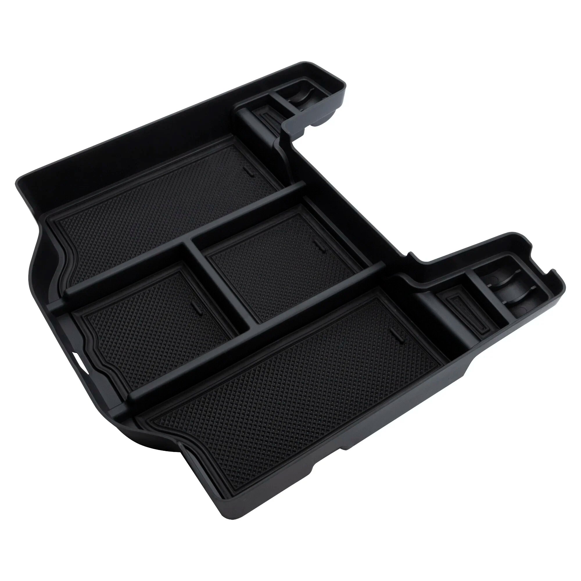 Органайзер центральной консоли автомобиля для Dodge RAM 1500 2500 3500-2019, черный Автомобильный интерьер, аксессуары, ABS вторичная коробка для хранения