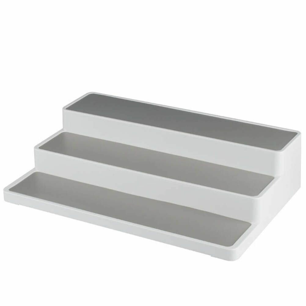 3-уровневая полка для специй, кухонный держатель для бутылок с приправами, ступенчатая полка для хранения, многофункциональный органайзер для столешниц