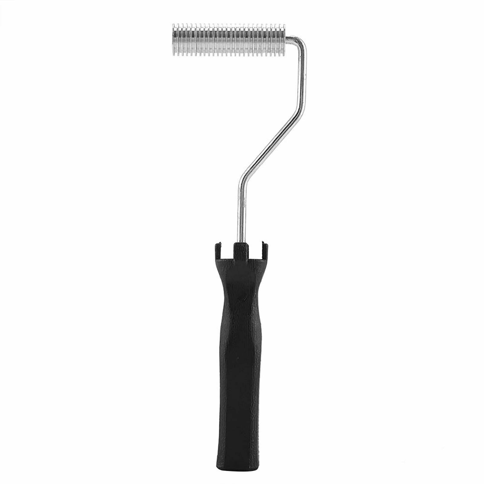 Валик для ламинирования с пузырьковой пленкой из алюминиевого сплава и стекловолокна, ручка из АБС-пластика для работы со смолой GRP (21*75 мм)