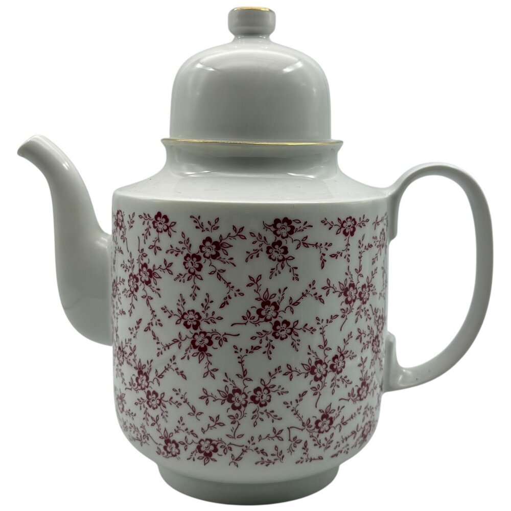 Кофейник "Atlas", 1.8 л, фарфор, 1972-1977 гг, Jlmenau Graf von Henneberg, ГДР