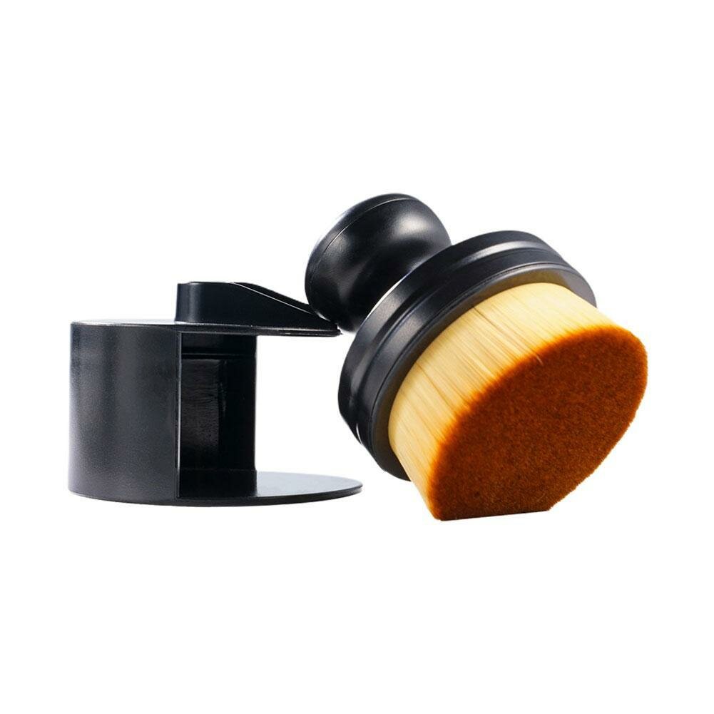 Аппликатор для чернения резины (ворсовый, круг) / Щетка для ухода за шинами