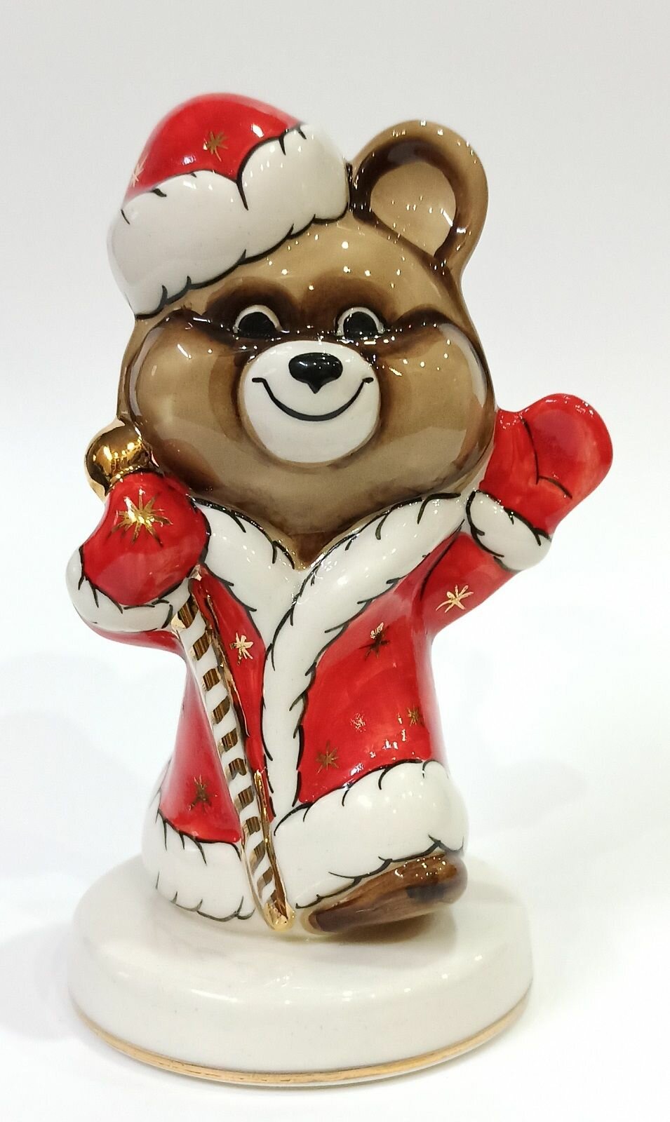 Олимпийский мишка дед мороз