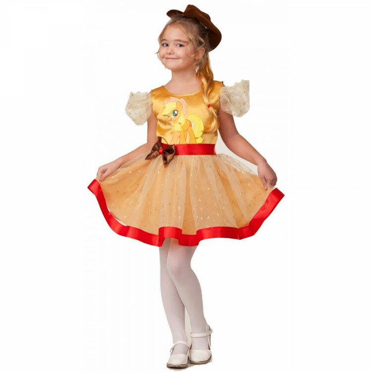 Костюм Д (кукла) Эпплджек (платье, шляпа) р.26/104-34/134 арт.1900