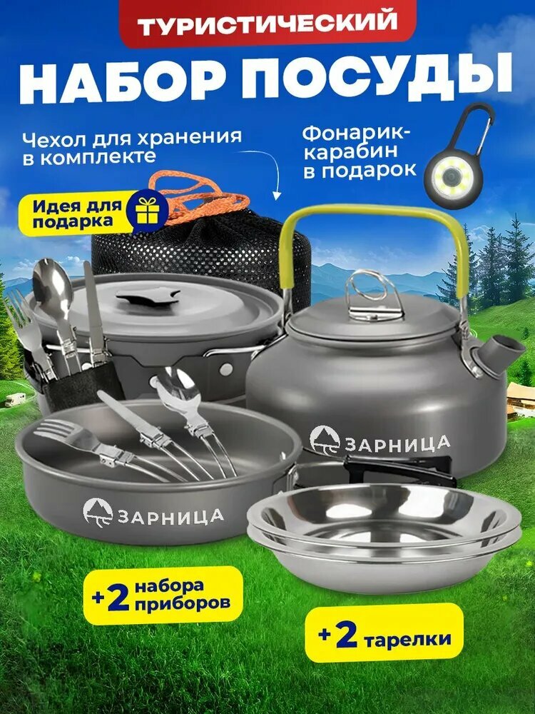 KNOW EASY-Набор походной посуды -Ozon