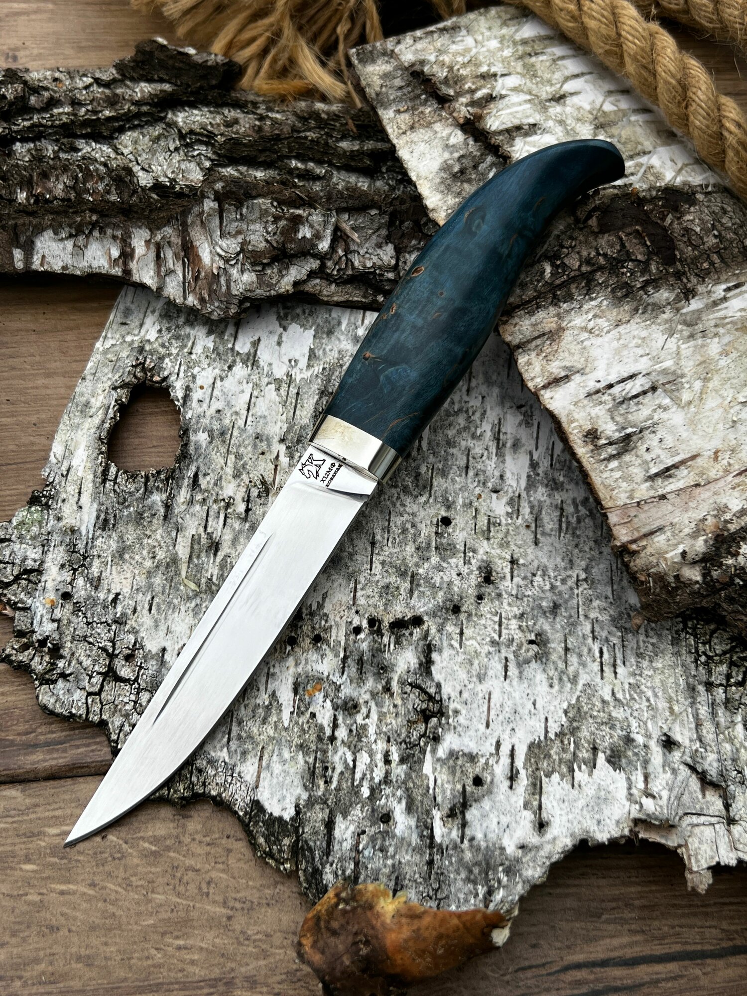 Нож охотничий , нож туристический , финка Оса