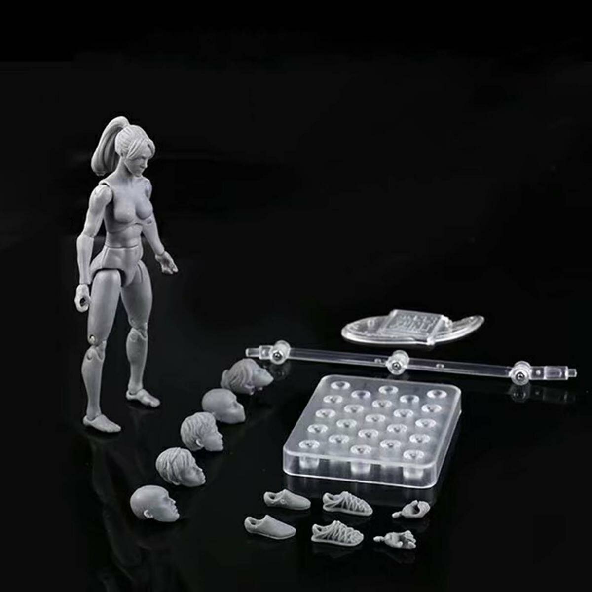 Фигурка Модель Подвижный сустав Figma Рисунок Фигурки Мужская Женская Фигурка Игрушка