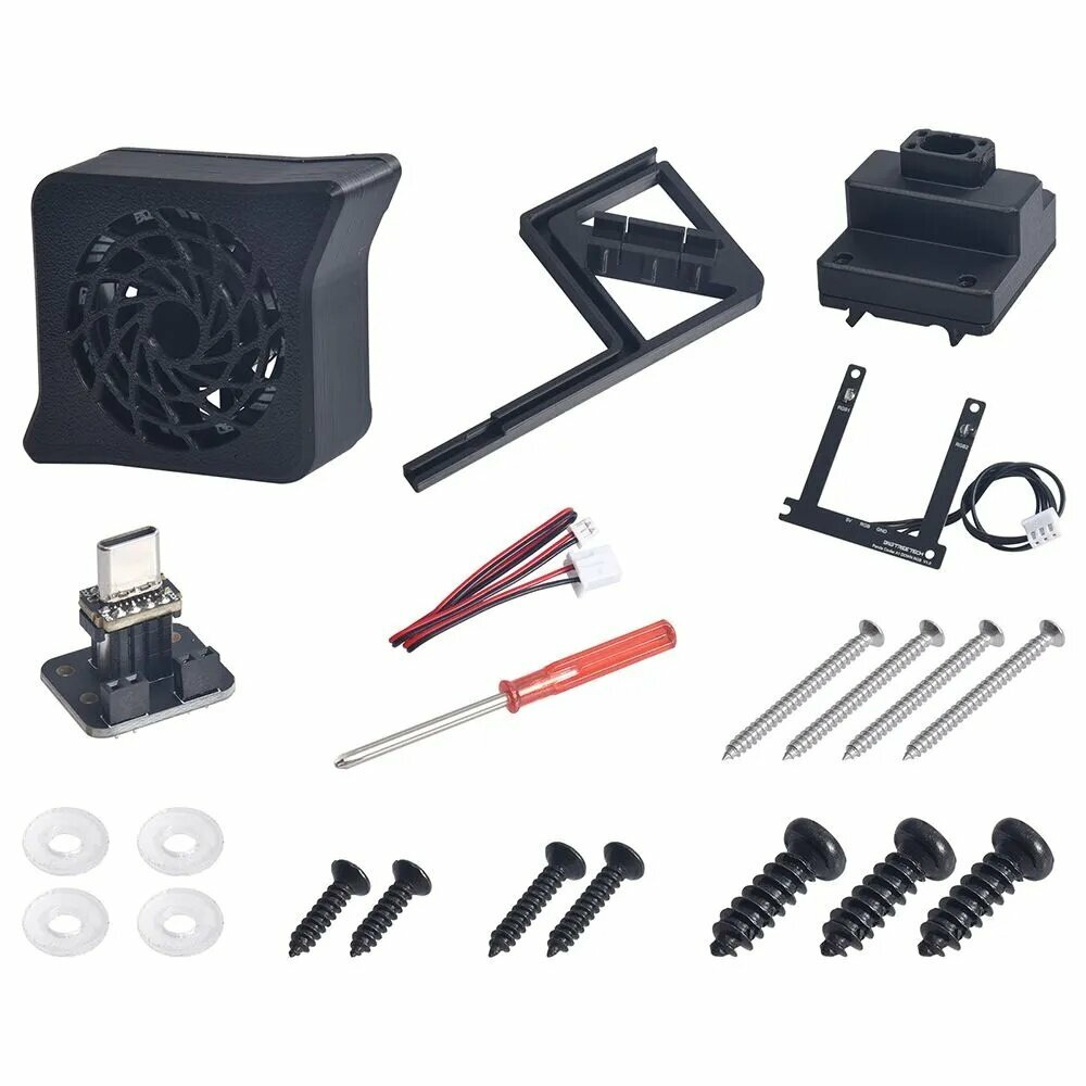 BIGTREETECH Panda Cooler A1, интеллектуальная система охлаждения, независимая подсветка сопел, беспроводное управление через веб-интерфейс, для Bambu Lab A1 A1 MINI