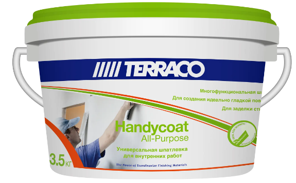 Террако Хэндикоэт Ол-Пепэс шпатлёвка универсальная (3,5кг)