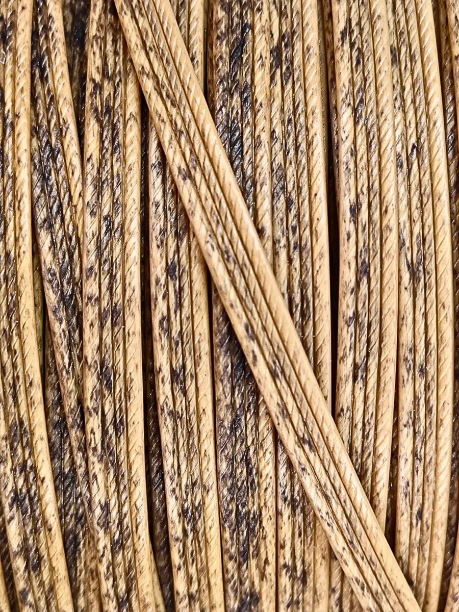 Искусственный ротанг, лента четырёхполосная 8 мм