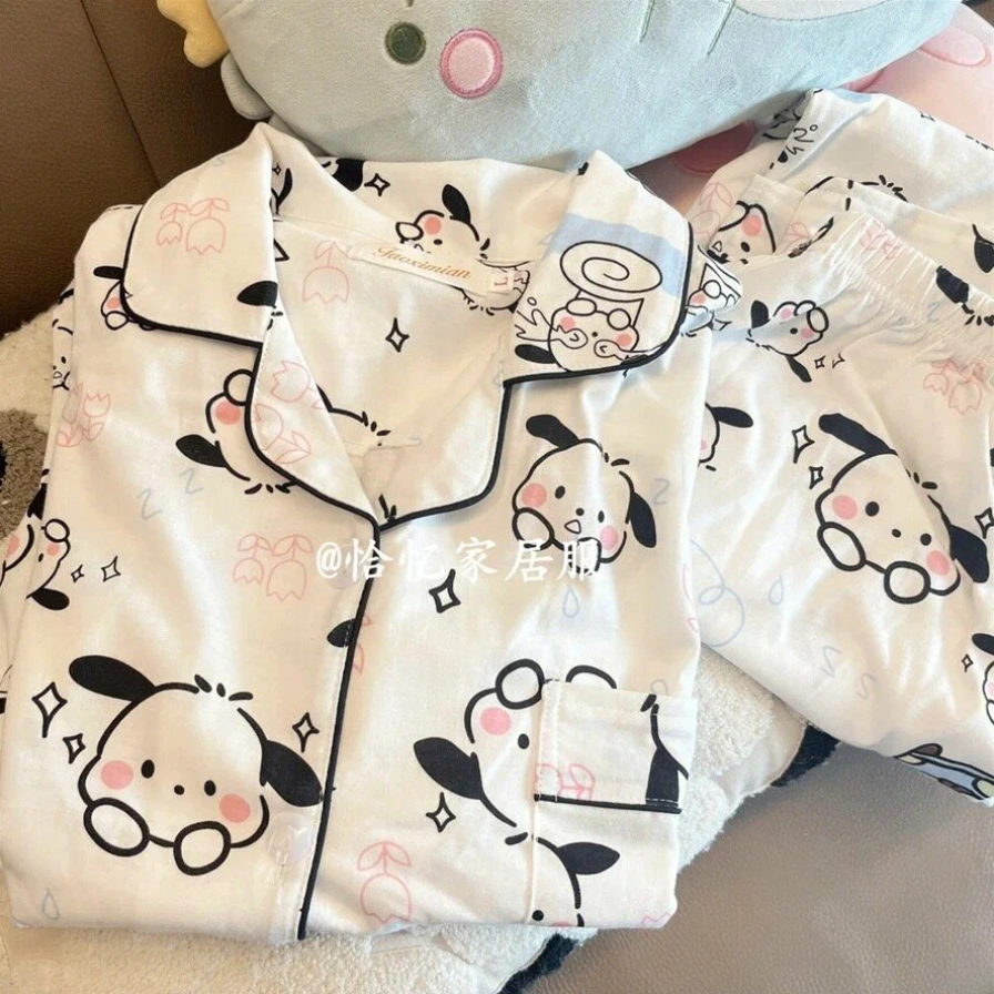 Пижама MINISO Stitch, размер L, 52,5-60 кг, женская домашняя одежда