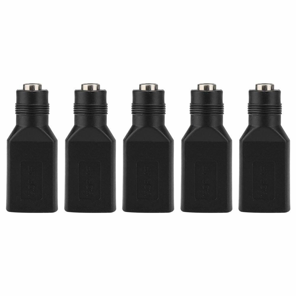 Переходник Mini-USB (розетка) на DC 5.5x2.1 (гнездо)