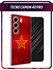Чехол на Tecno Camon 40 Pro / Текно Камон 40 Про с принтом "Красное знамя"