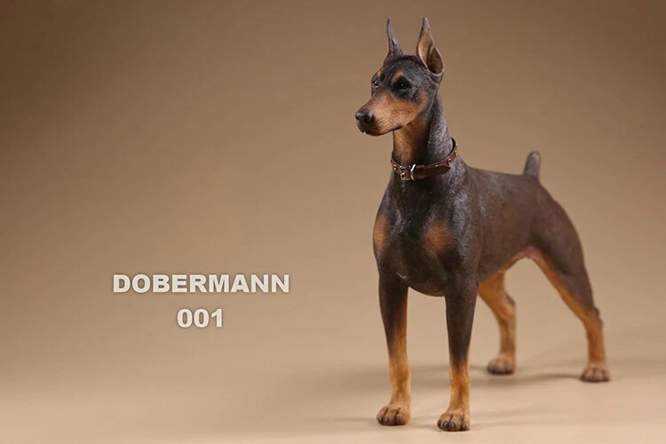 Полицейская собака Dobermann Taholicy 1/6 смола 12 дюймов