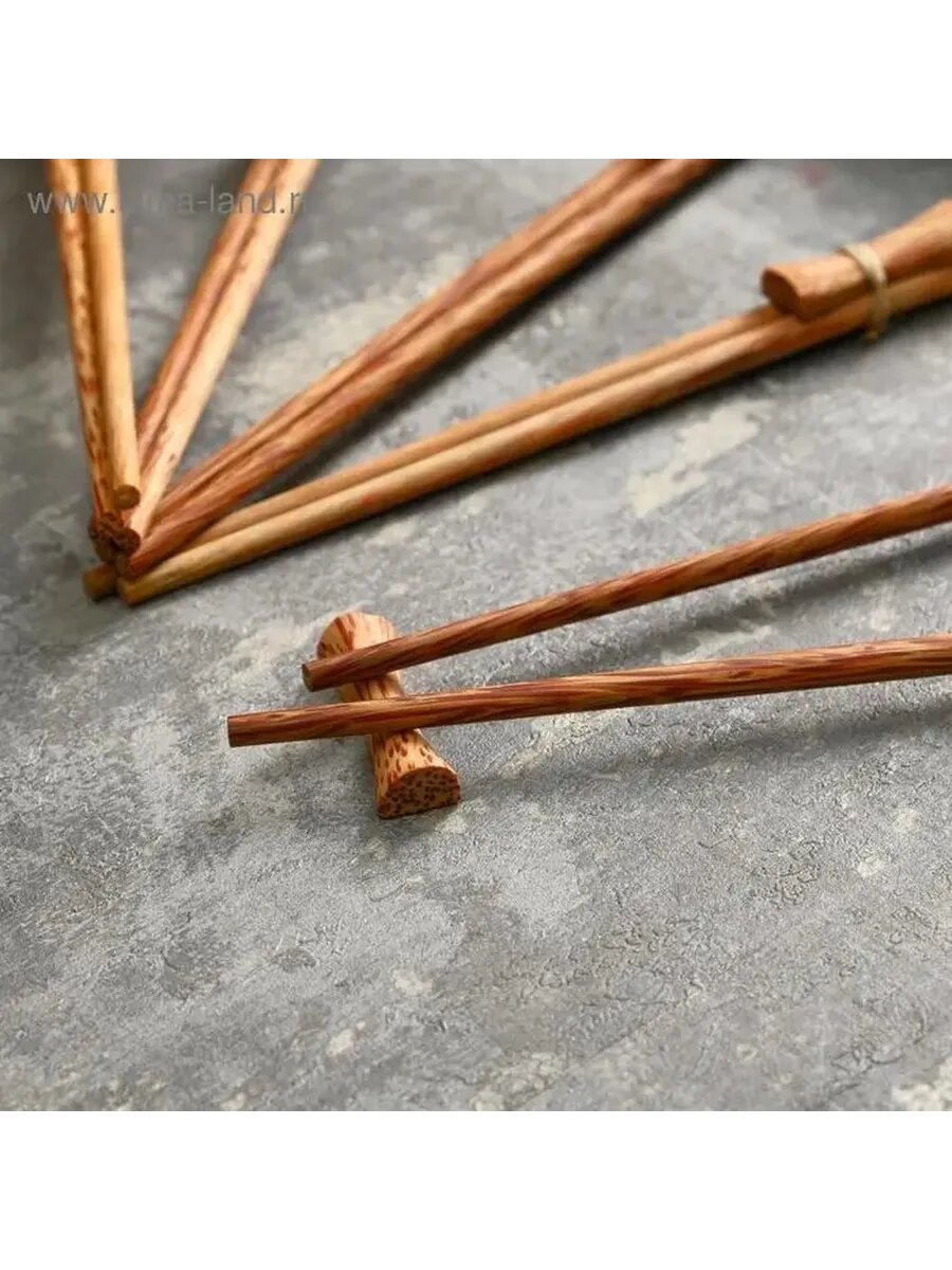 Экологичные китайские палочки для еды из кокоса