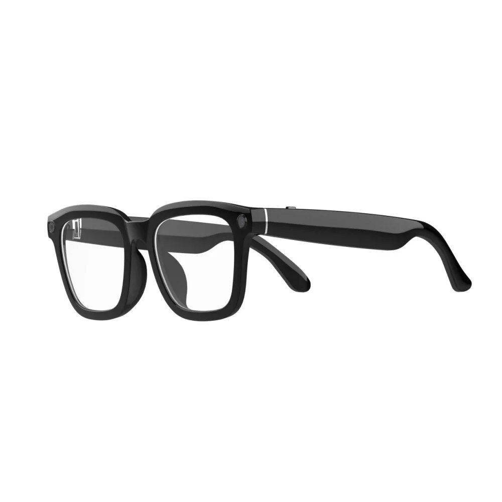 V03-T5 AI Smart Translator Glasses 5MP HD Camera Mini 1080P Video Recorder Sunglasses Real-Time Translation Wireless BT Headset