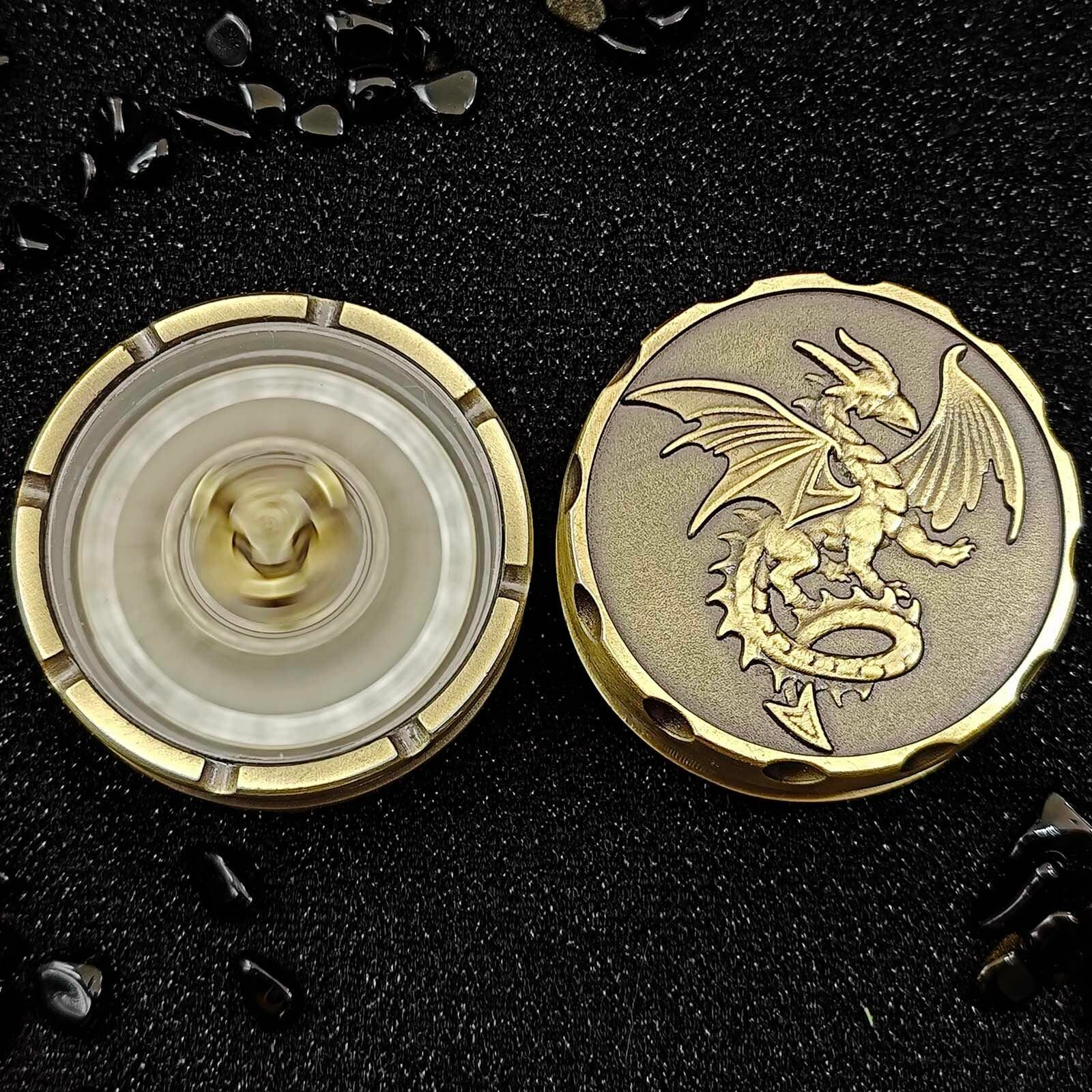 Металлическая вращающаяся рулетка для игры в кости D20, кубики для ДнД (Dungeons and Dragons, DnD)