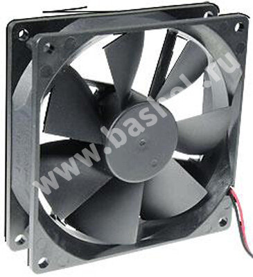 92х92х25мм, JF0925S1H, Вентилятор DC, JAMICON, 12VDC,0.35A