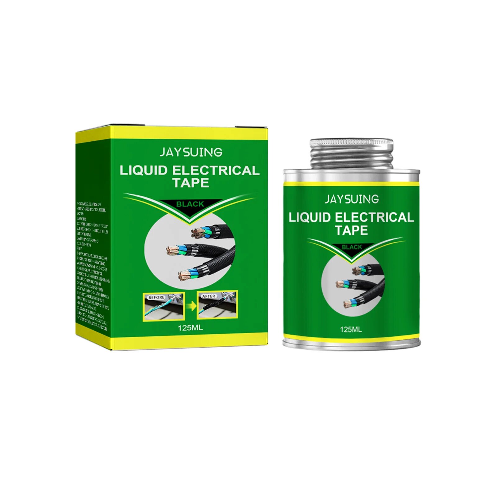 Черная и белая термостойкая жидкая электроизоляционная лента