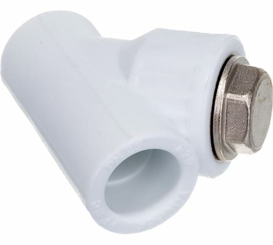 Фильтр сетчатый Valfex 25х3-4', ВВ, косой, полипропиленовый, PPR, белый