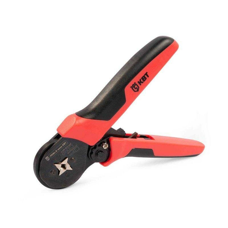 Пресс-клещи универсальные для опрессовки втулочных наконечников ПКВк-6 мини профи, КВТ 89787 (1 шт.)