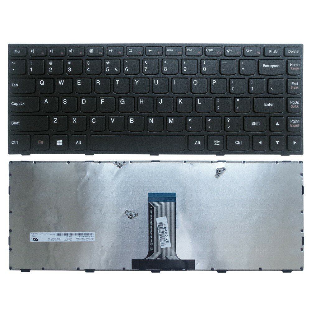 RU подходит для клавиатуры Lenovo b40-70 G40-45 z40-70 Z41-70/80 500-14ISK. (Аутентичная модель) (черная