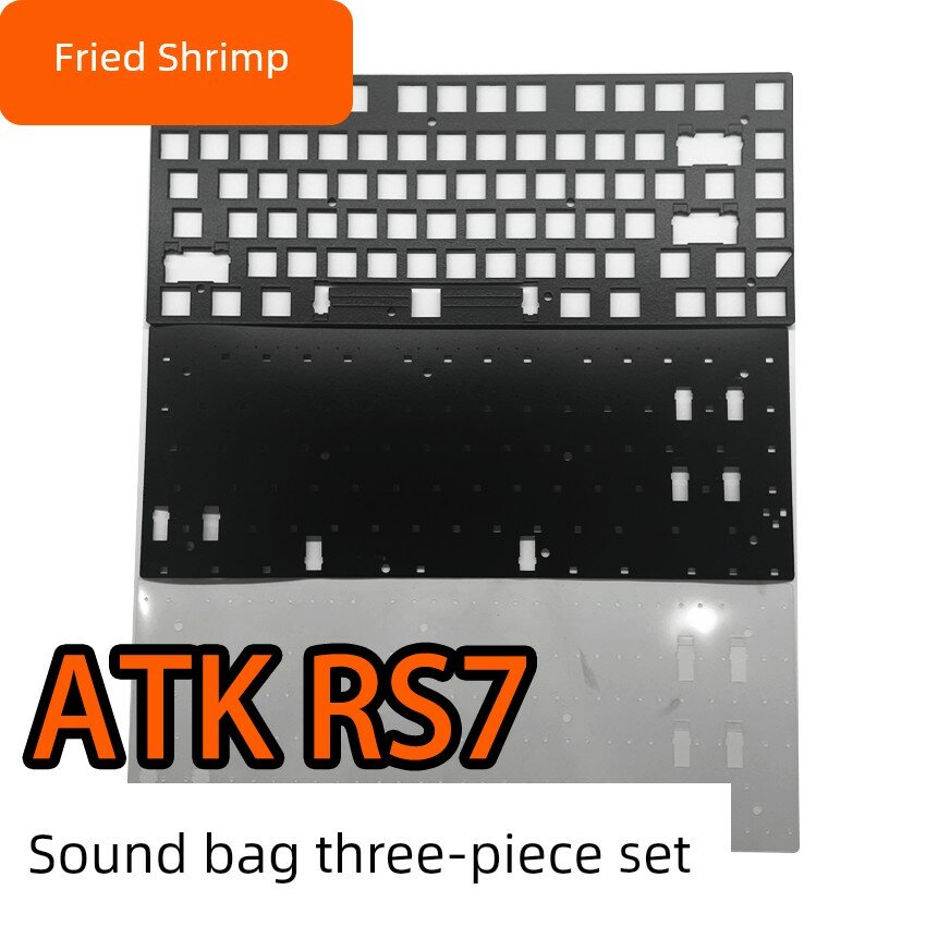 ATK RS7/RS7PRO магнитная ось RGB звуковая сумка для клавиатуры PORON сэндвич хлопок IXPE нижняя накладка ось ПЭТ