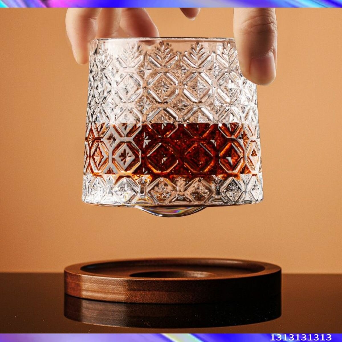 Эксклюзивный неваляшка стакан для виски с подставкой