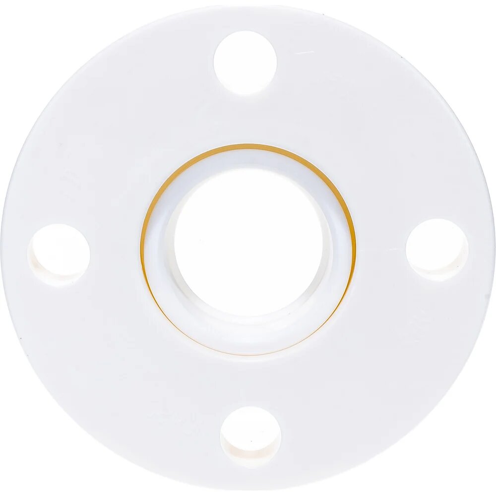 Фланец с буртом RTP ABS D50 17257, металл, с металлической трубой, полипропиленовый фланец, высокая температура — фото 1