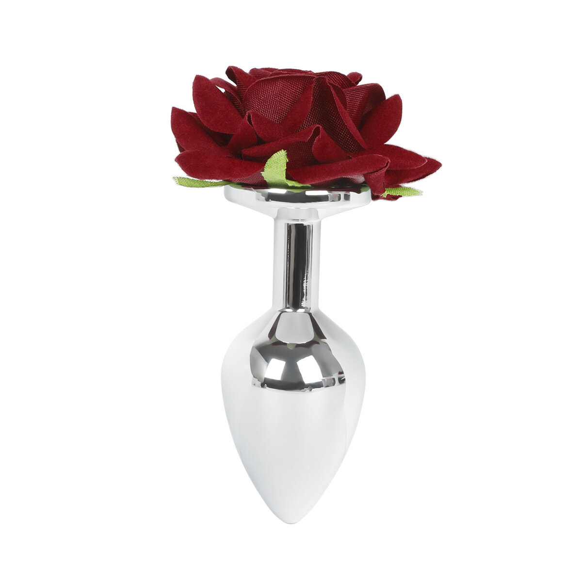Металлическая анальная пробка Rose SM, анальная пробка для взрослых, эротическая анальная пробка, цветок, большие,