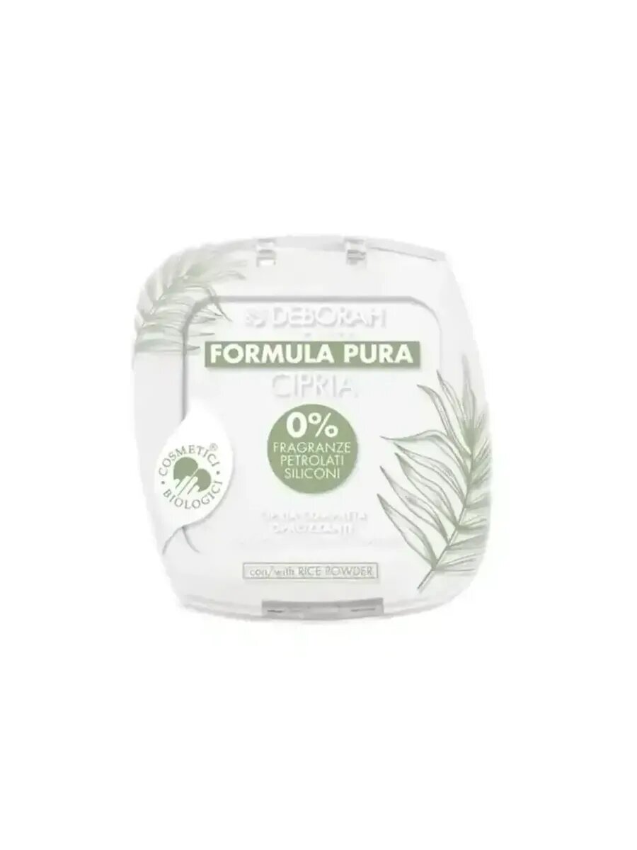 Пудра Deborah Milano Make Up Formula Pura Matifying Compact Powder, Пудра для лица матирующая, 04