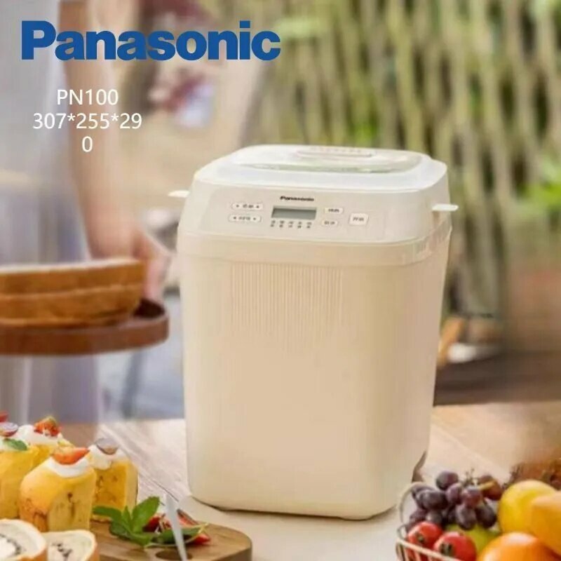 Panasonic Хлебопечка Интеллектуальная функция замешивания теста PN100 500 Вт, программ 18