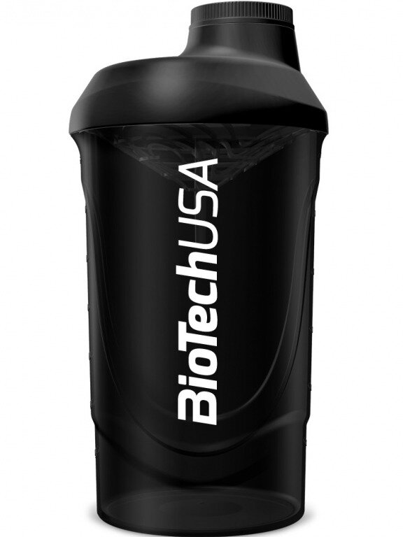 Шейкер 600 мл BioTechUSA Шейкер Wave 600 мл, Черный