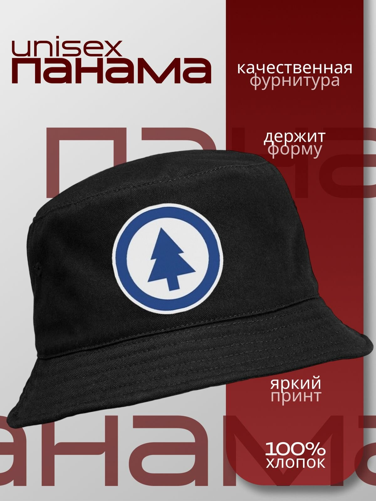 Панама Гравити Фолз (Gravity Falls) черная №1